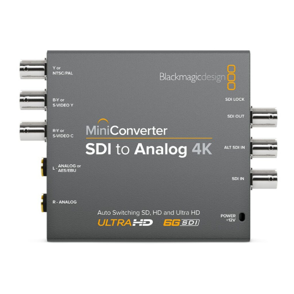 Mini Converter SDI to Analog 4K – INNOVATOR Store Video Cameras Live ...